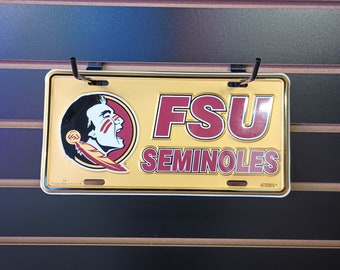 Fsu License Plate - Etsy