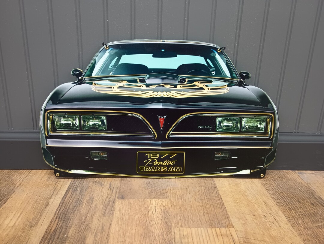 1977 Trans Am Front Bumper Metal Sign Pontiac Trans Am Signs General ...