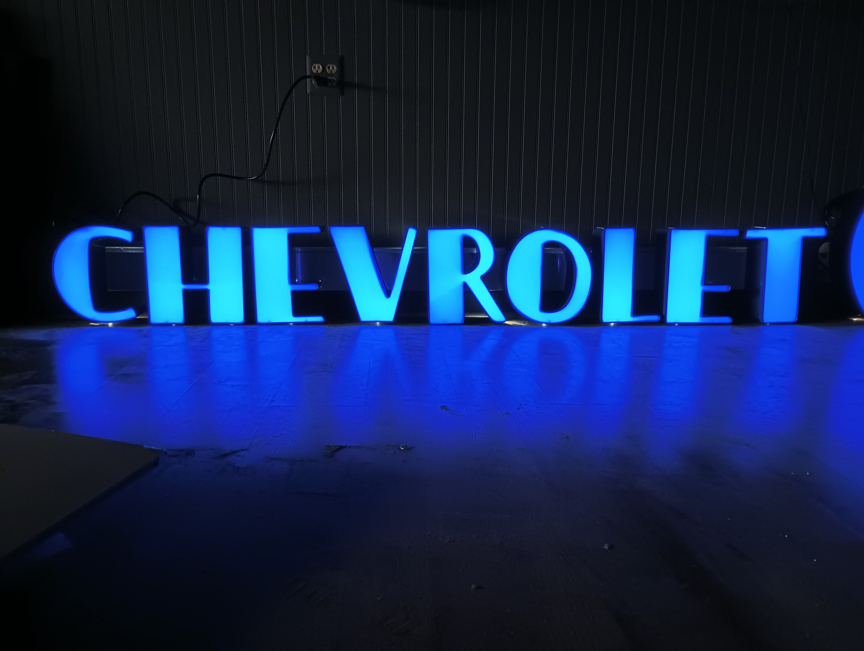 8 Foot Chevrolet Channel Letter Dealership Signs Chevy Car - Etsy