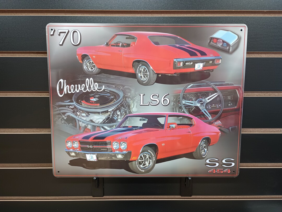 1970 Chevelle LS6 SS 454 Metal Sign Chevy Chevelle Signs 70 Chevelle ...