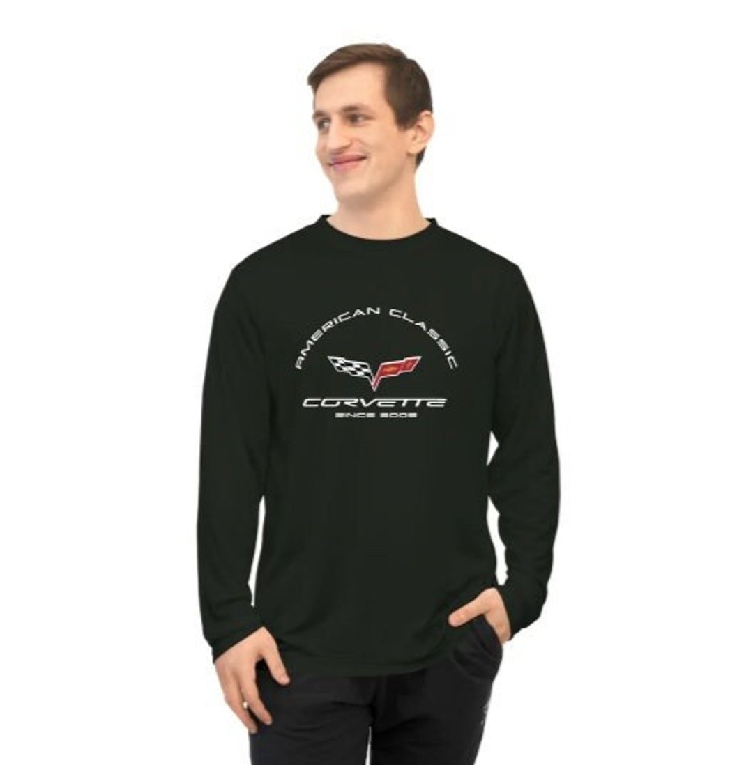 Chevy Corvette C6 Unisex Athletic Fit UPF 40 UV Protection Long Sleeve ...