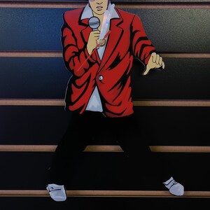 Elvis Presley Clock Rock Star Music Room Decor Pendulum Clocks Swinging ...