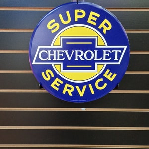 Chevy Super Service Signs Chevrolet Sign for Garage Signs for Men ...