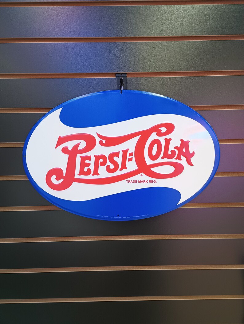Pepsi Signs Retro Kitchen Decor Pepsi Oval Metal Signs for Bar - Etsy