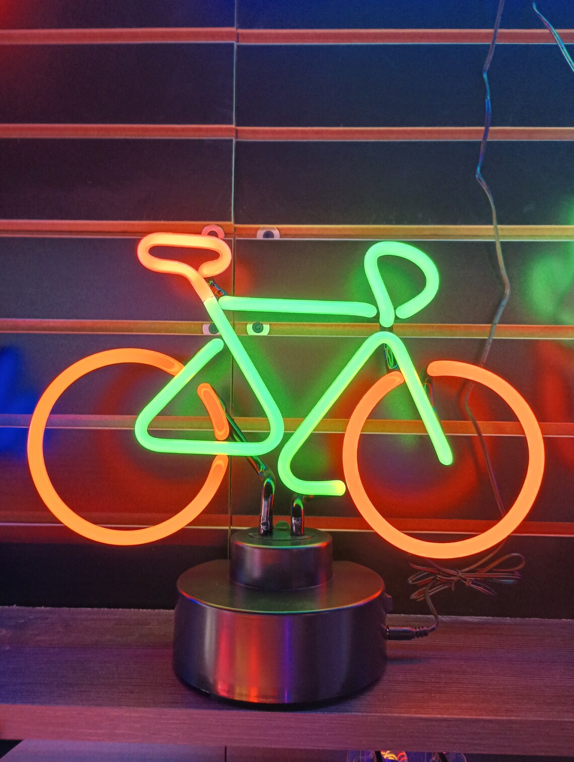 Bicycle Neon Sign AUTHENTIC GLASS NEON Signs Bike Signs Fun - Etsy
