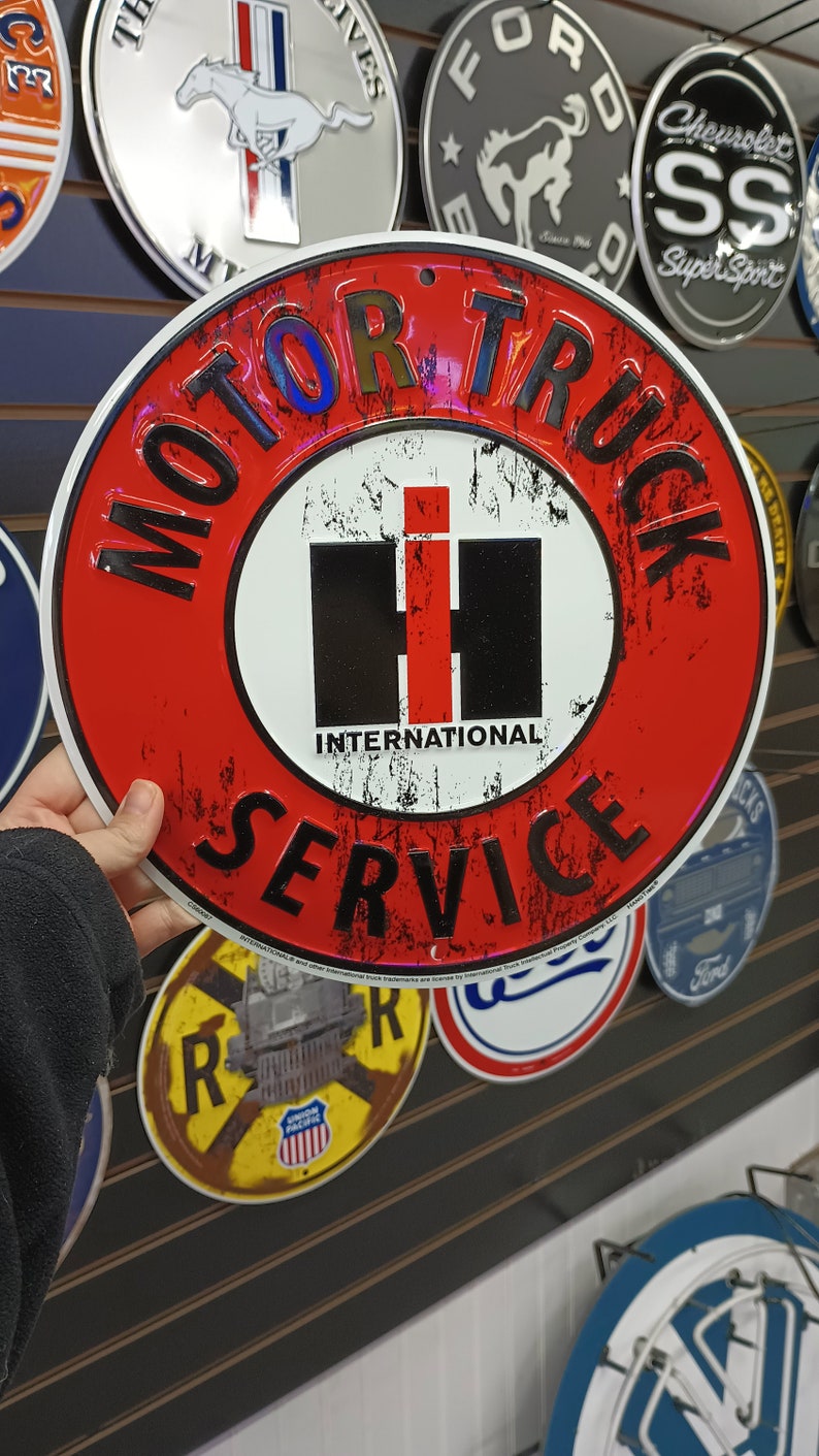 International Harvester Sign IH Signs Case IH Metal Garage - Etsy