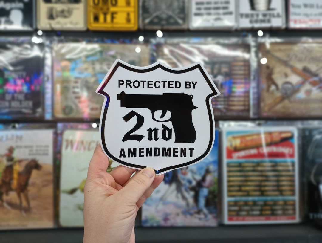 2nd Amendment Decal 2A Vinyl Stickers Second Amendment Toolbox Stickers ...