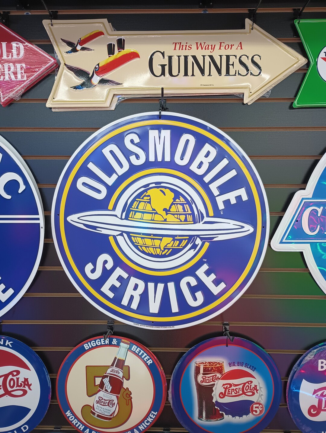 Oldsmobile Service Signs Oldsmobile Sign for Garage Decor for Men ...