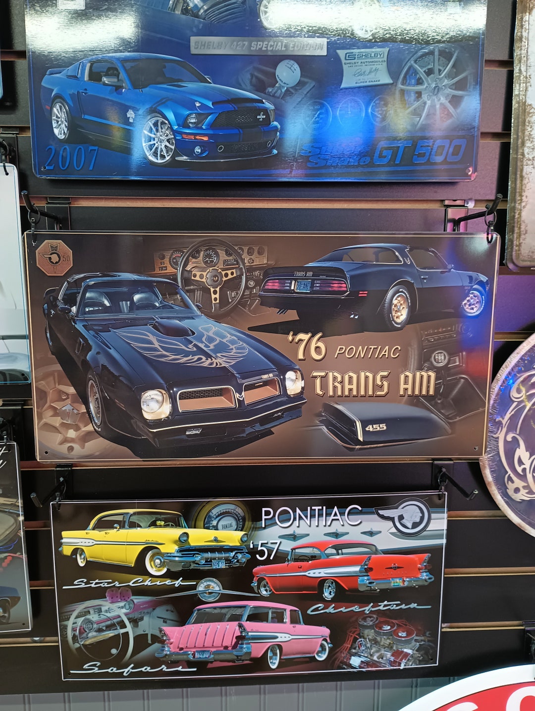1976 Pontiac Trans Am Sign Pontiac Signs Garage Decor for Men Man Cave ...