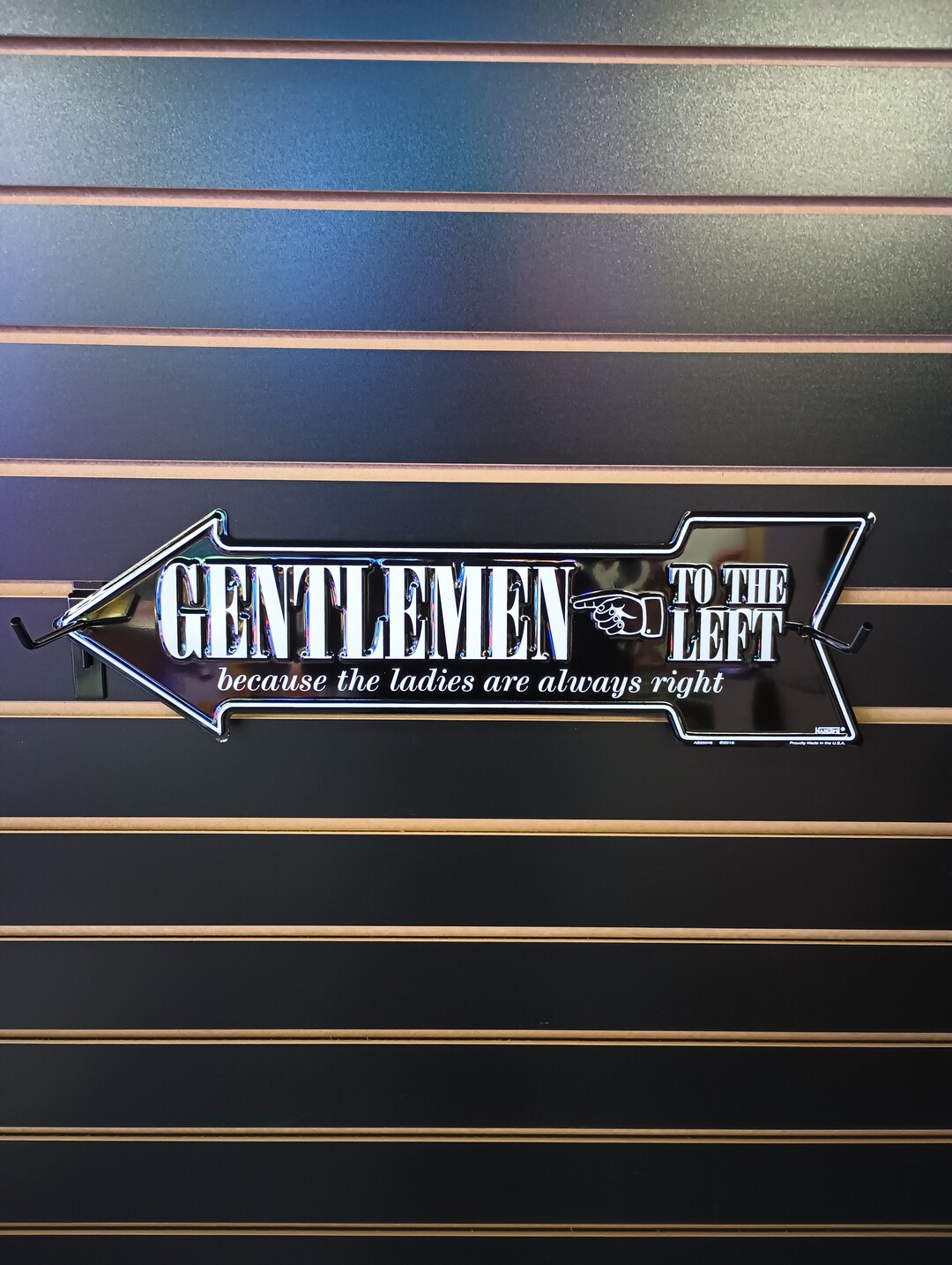 Funny Signs Arrow Sign Funny Gifts for Men Housewarming Gifts for Him ...