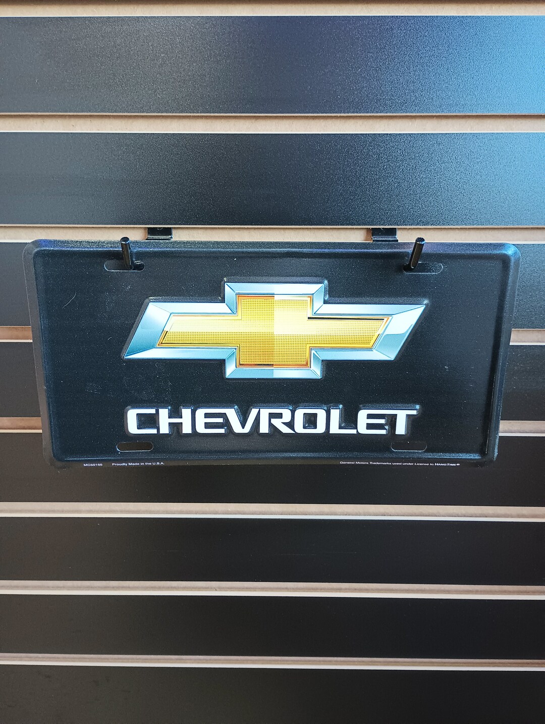 Chevy Bowtie Vanity Plate Chevrolet License Plates Automobilia ...