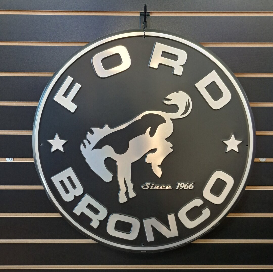Ford Bronco Signs Ford Sign for Garage Signs for Men Ford Car ...