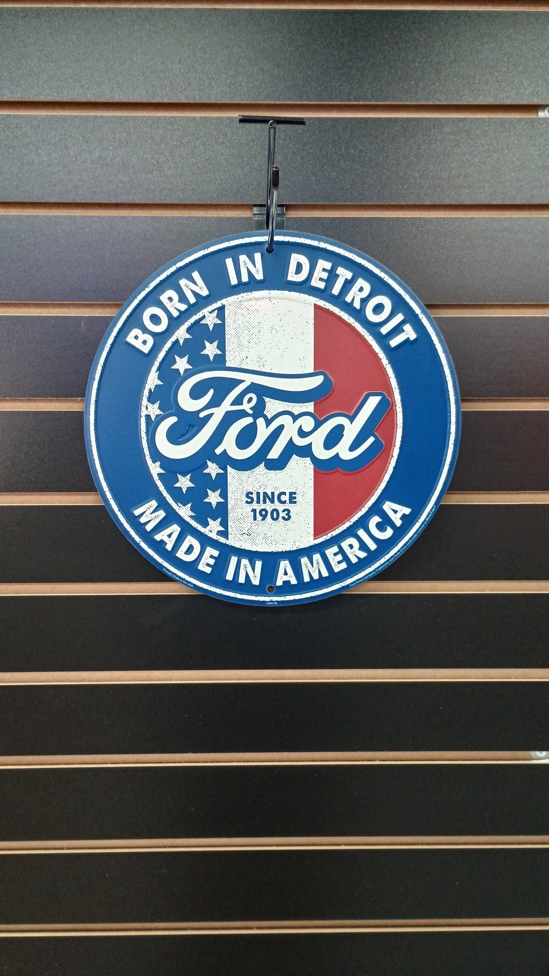 Ford Signs Ford Detroit Metal Sign for Garage Decor for Men Man Cave ...