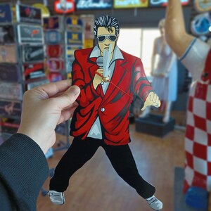 Elvis Presley Clock Rock Star Music Room Decor Pendulum Clocks Garage ...