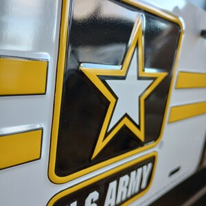 United States Army Vanity Plate US Army License Plates Military ...