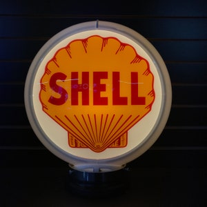 Shell Gas Pump Globe WITH OR WITHOUT Light Base Shell Oil Gas Pumps ...