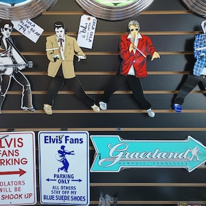 Graceland Metal Sign Elvis Presley Memorabilia Elvis Wall Decor ...