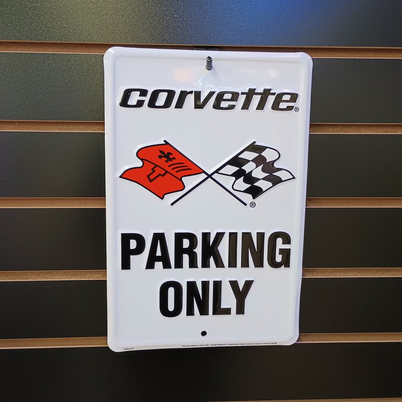 Tin Corvette Sign - Etsy