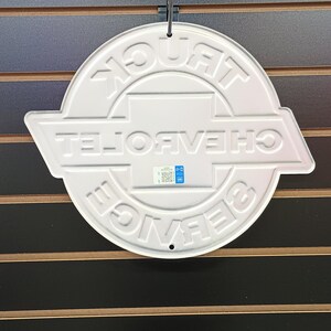 Chevrolet Truck Service Sign Chevy Signs for Garage Decor for Men Gifts ...