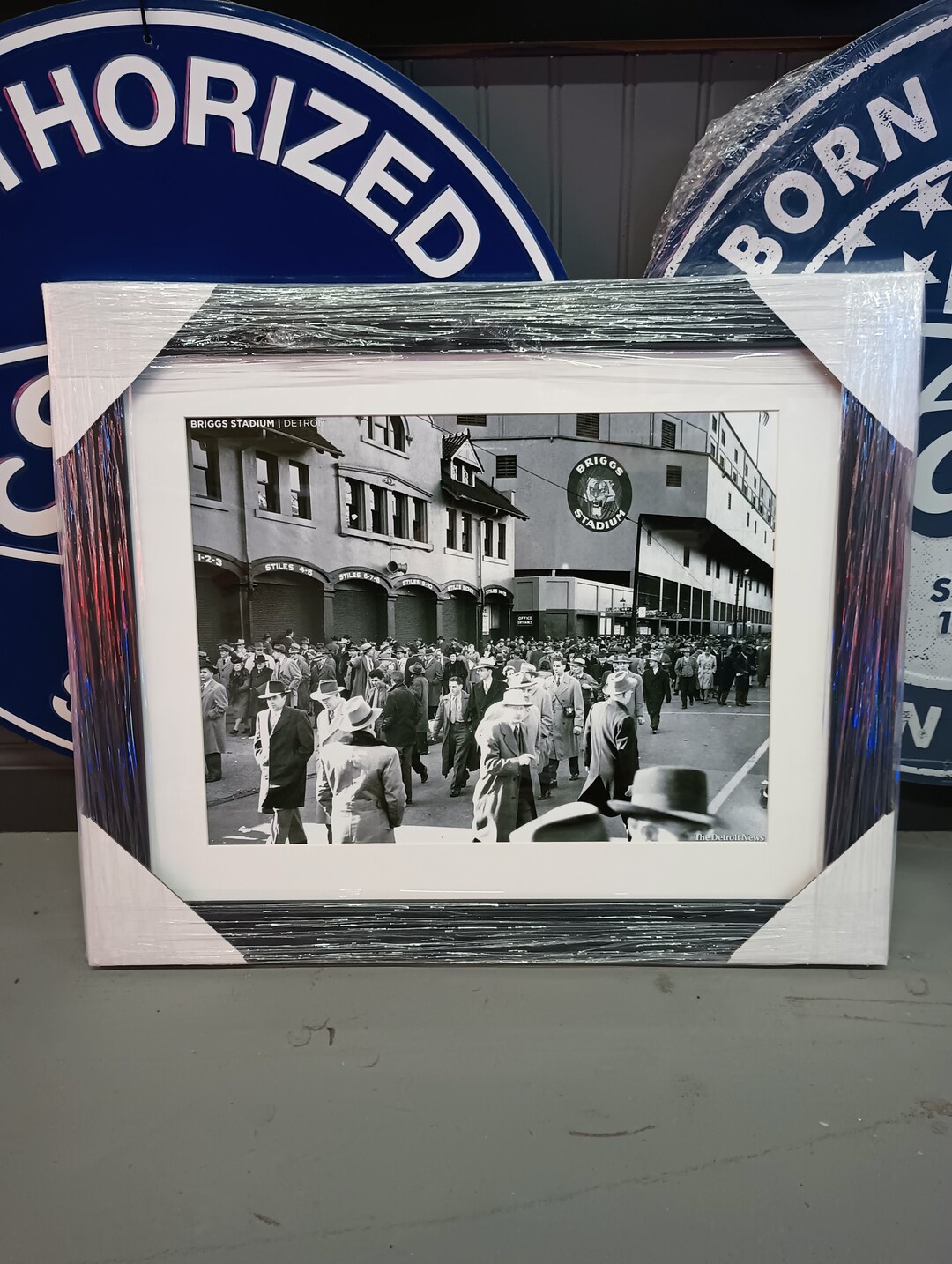 Briggs Stadium Detroit Michigan Framed Photo Print Detroit Tigers ...