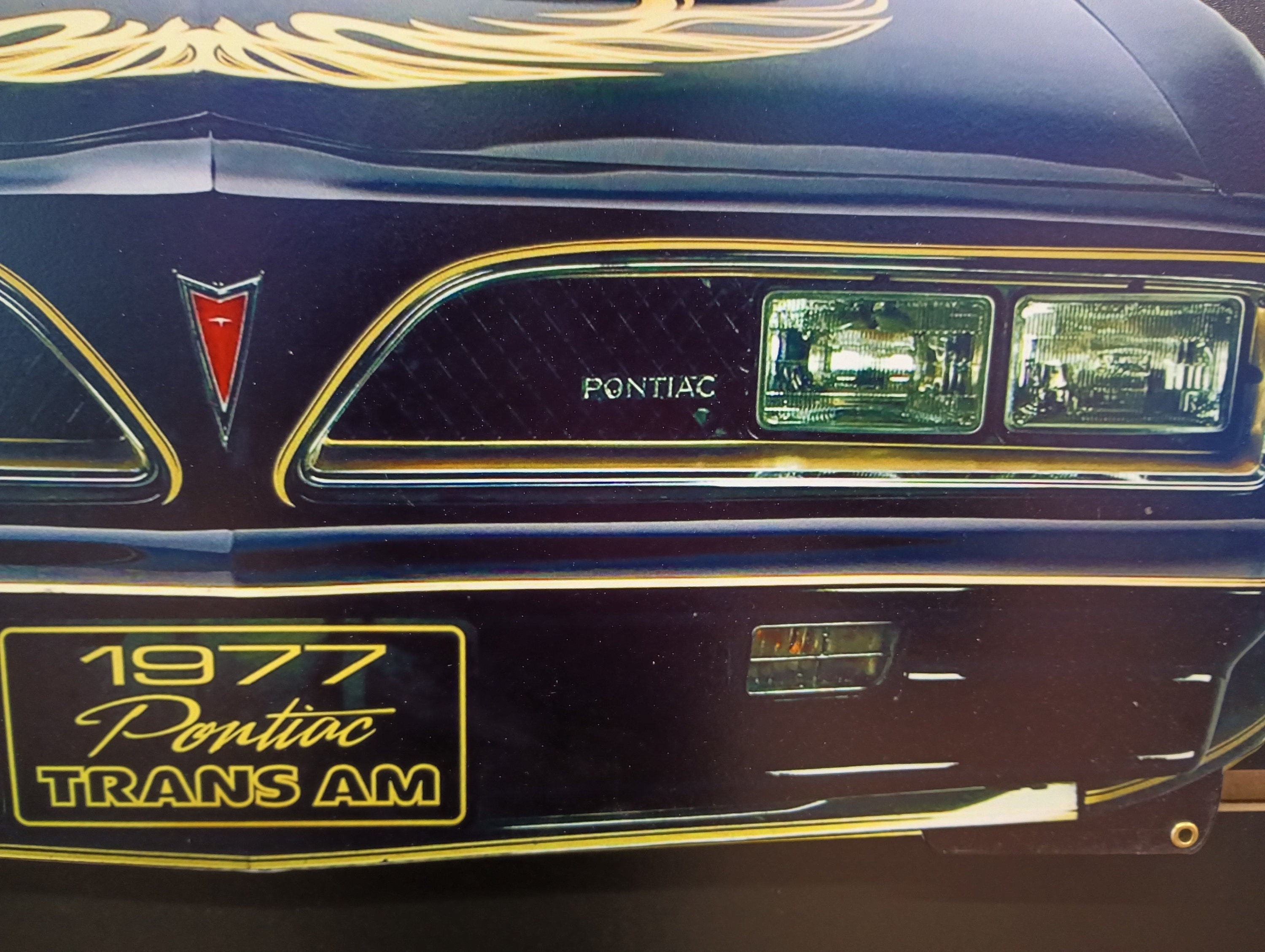1977 Trans Am Front Bumper Metal Sign Pontiac Trans Am Signs - Etsy