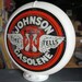 Johnson Gas Pump Globe WITH OR WITHOUT Light Base Johnson Time Tells ...