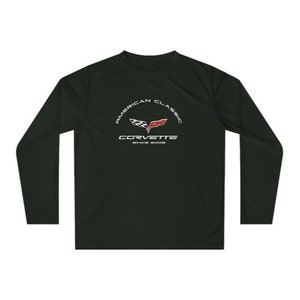 Chevy Corvette C6 Unisex Athletic Fit UPF 40 UV Protection Long Sleeve ...