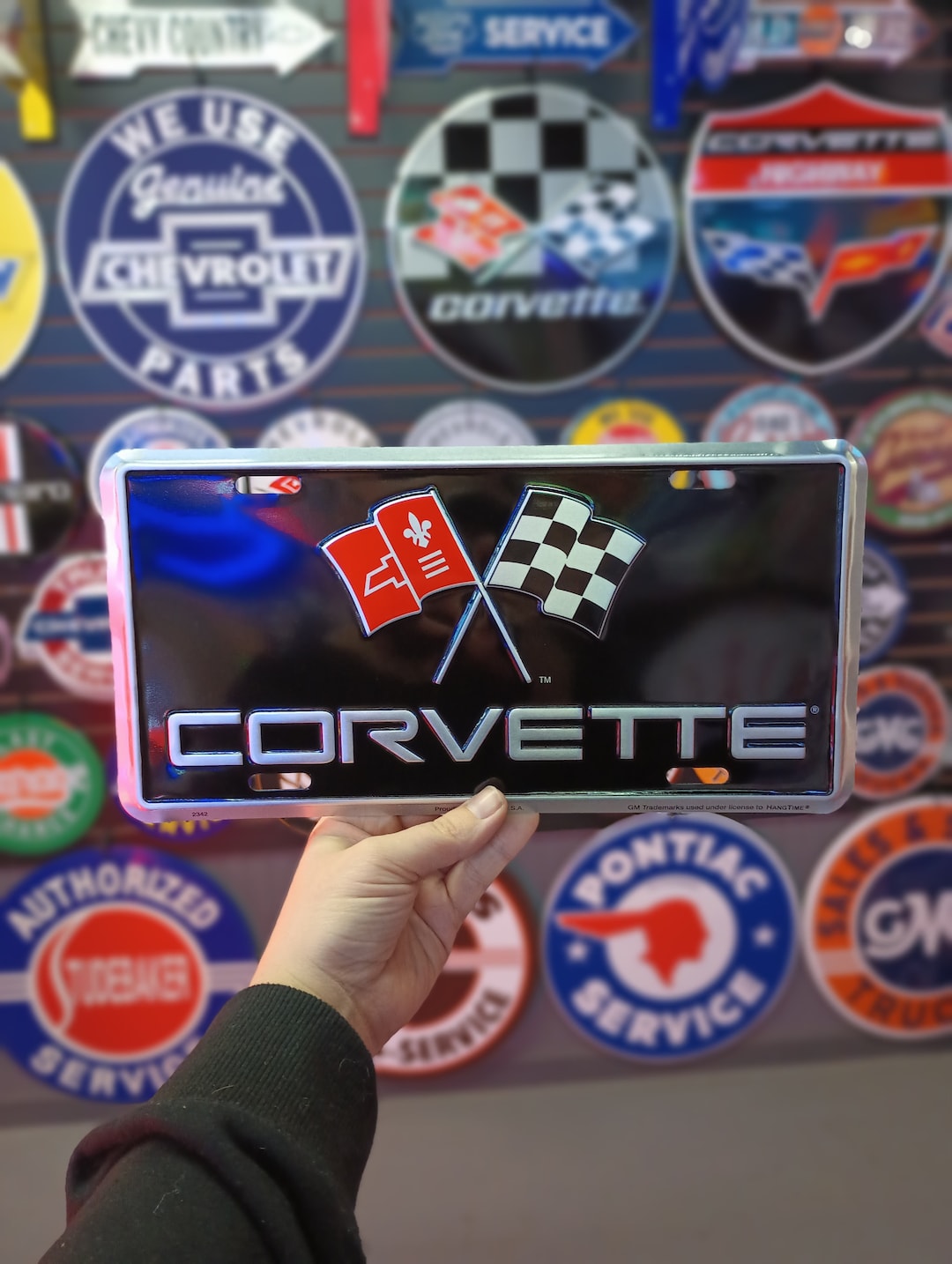 Chevy Corvette License Plate Chevrolet Vanity Plates Birthday Gifts for ...