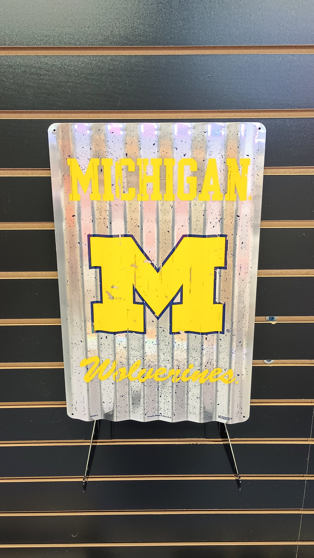 University of Michigan Signs U of M Wolverines Sign Dorm Decor Gifts ...