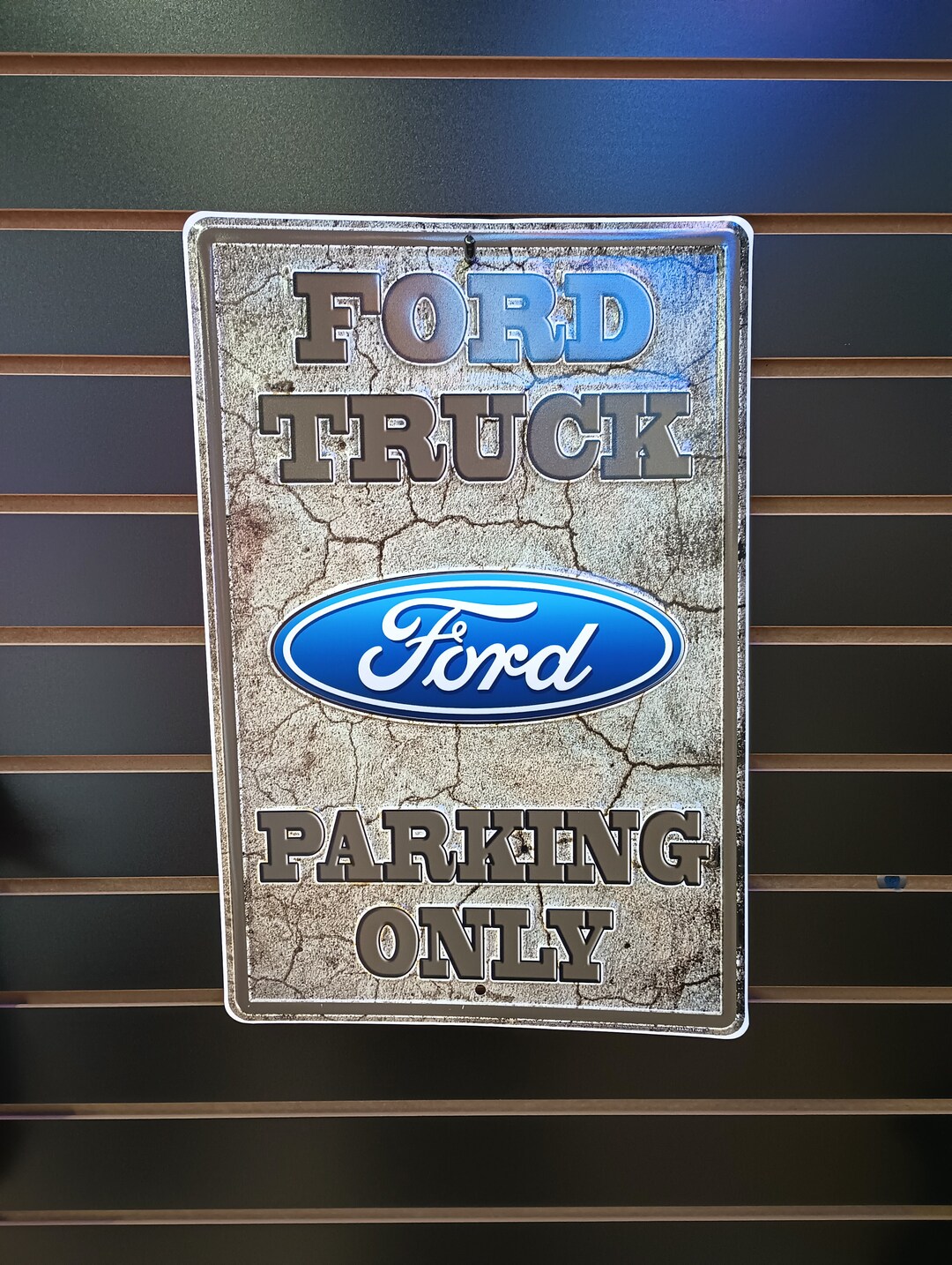 Large Ford Truck Parking Sign Ford Signs for Garage Decor for Men Truck ...