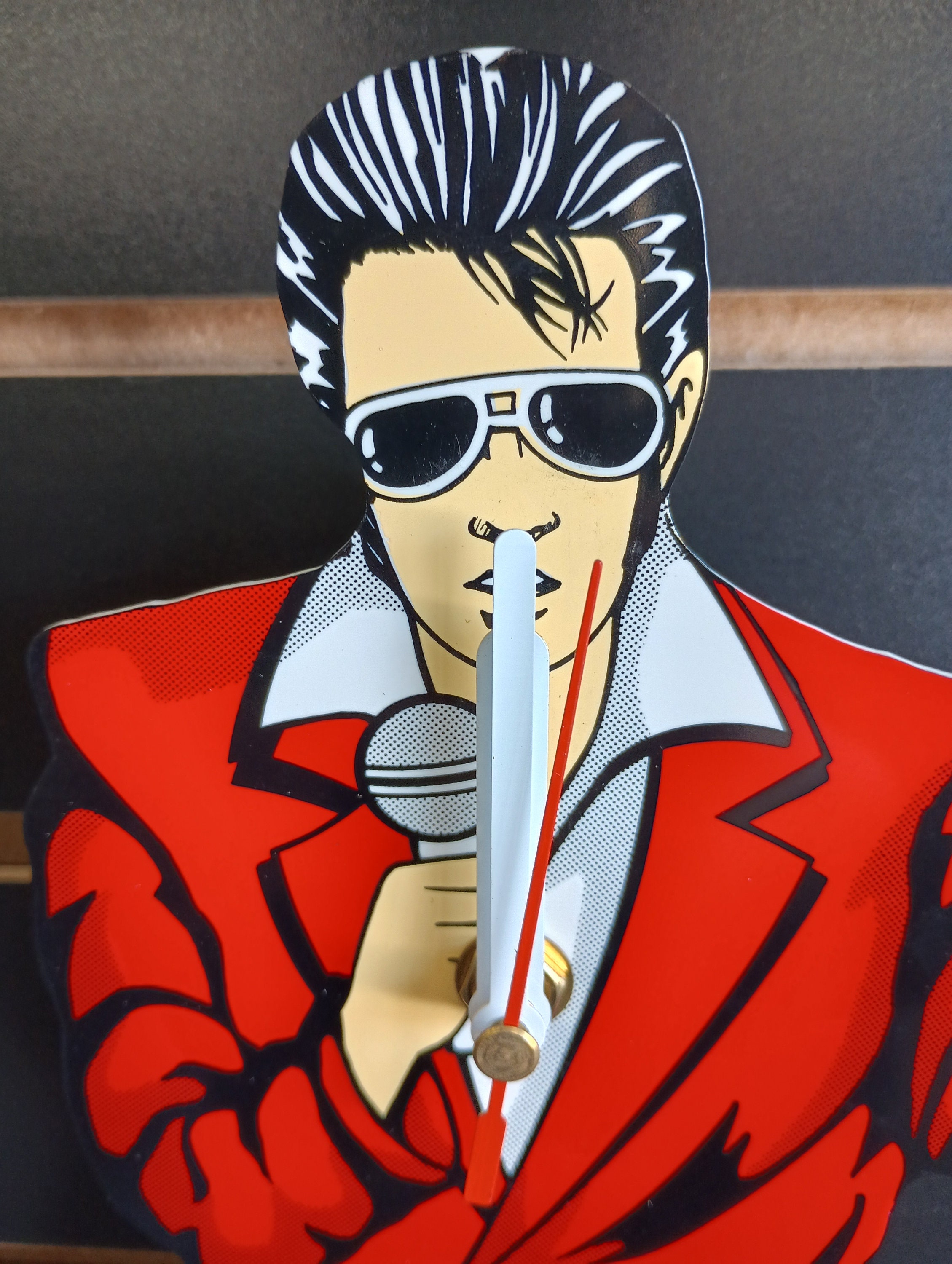 Elvis Presley Clock Rock Star Music Room Decor Pendulum Clocks - Etsy