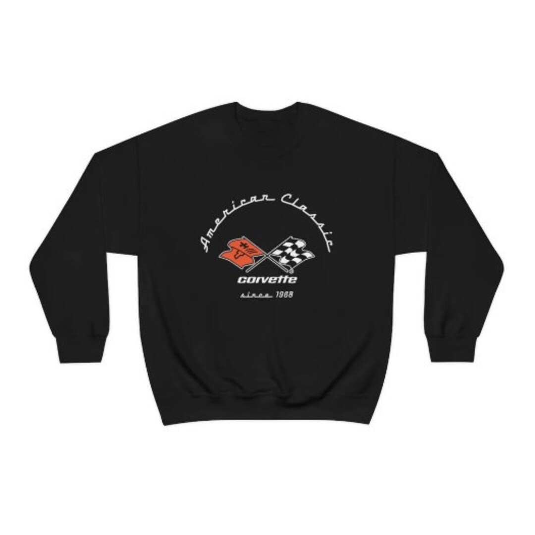 Chevy Corvette C3 Crew Neck Sweatshirt Chevrolet Apparel Chevy Clothes ...