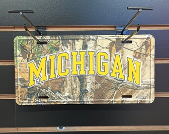 Michigan Vanity Plate - Etsy