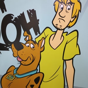 Scooby Doo Signs Ruh Roh Kids Room Decor Cartoon Memorabilia - Etsy