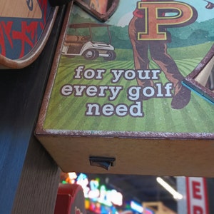 Golf Pro Shop Sign Light up Sports Bar Decor Double Sided Battery ...