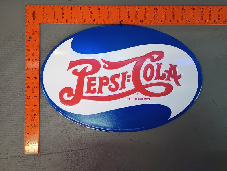 Pepsi Signs Retro Kitchen Decor Pepsi Oval Metal Signs for Bar - Etsy