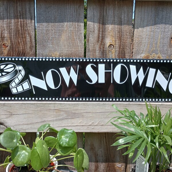 Now Showing Movie Sign - Etsy