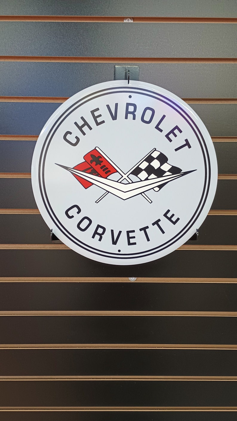 Chevy Corvette Signs Chevrolet Sign for Garage Decor for Men - Etsy