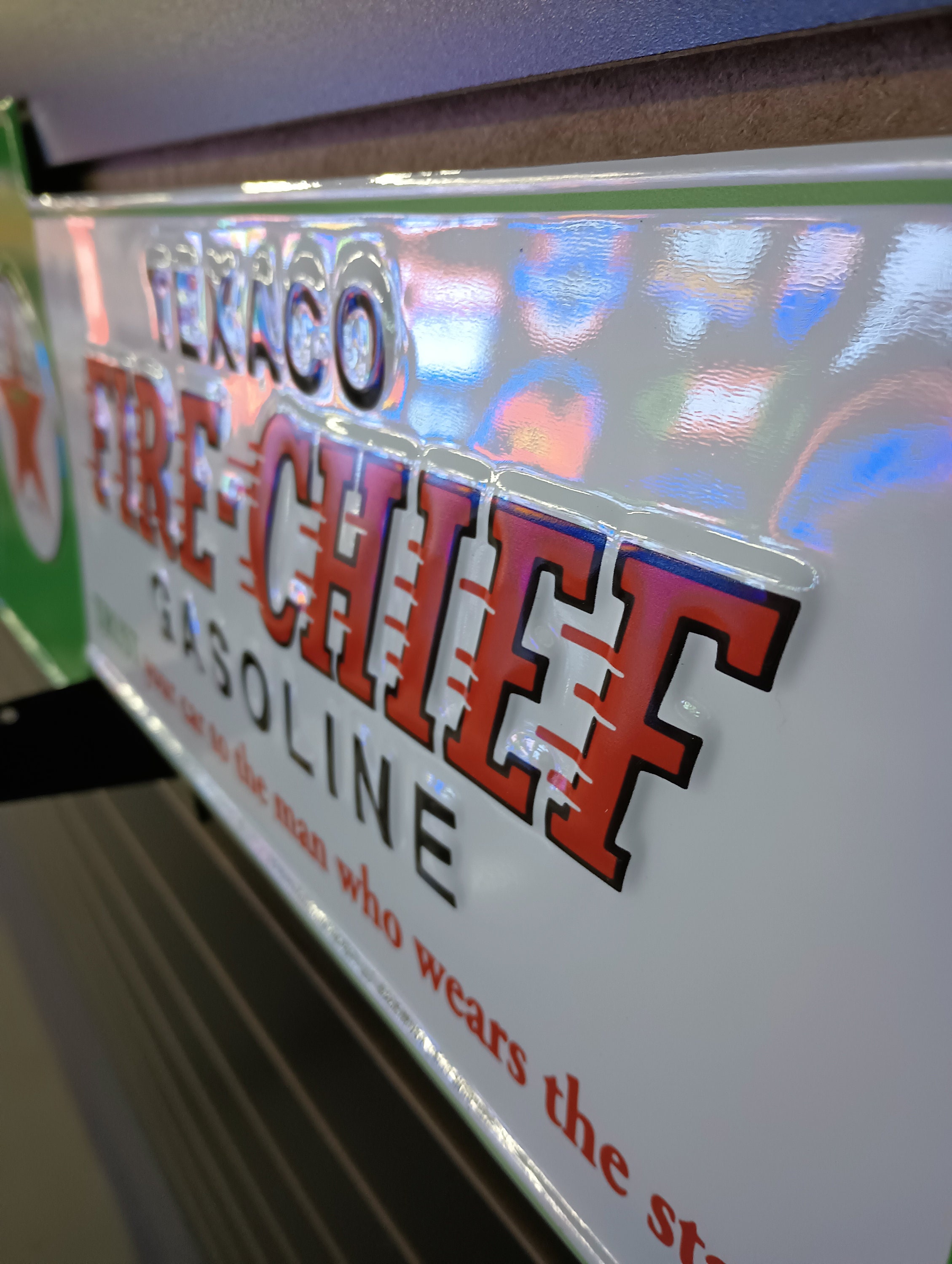 Texaco Gas Signs Texaco Fire Chief Arrow Signs for Garage - Etsy