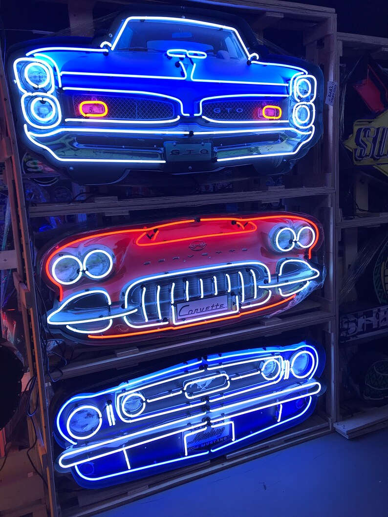 1955 Chevrolet Car Dealership Sign Retro Garage Decor for Men - Etsy