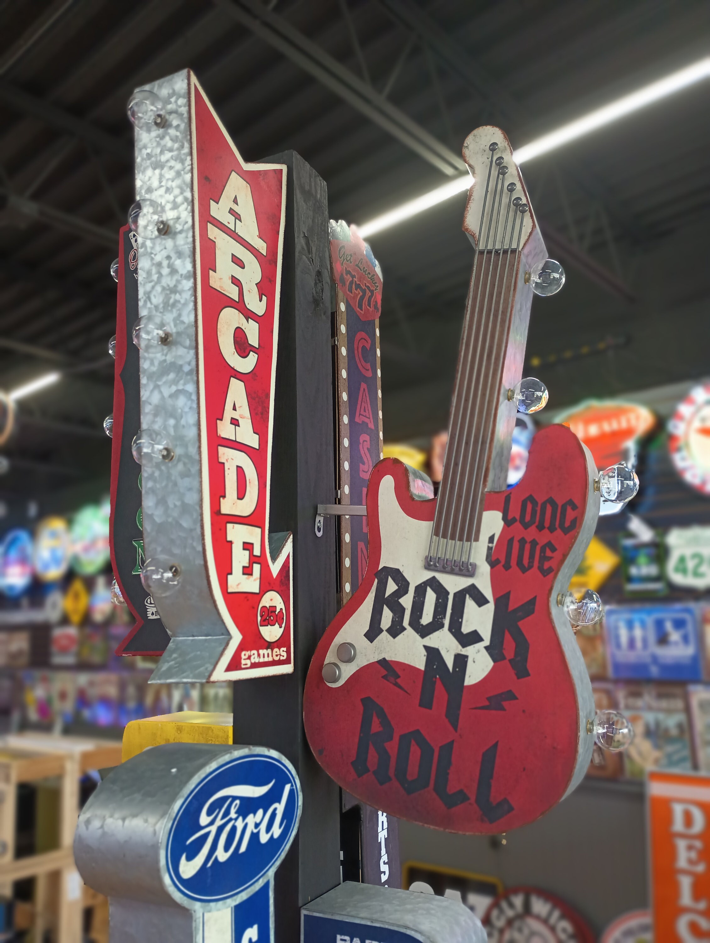 Chevy Garage Sign LED Light up Double Sided Garage Wall Decor - Etsy