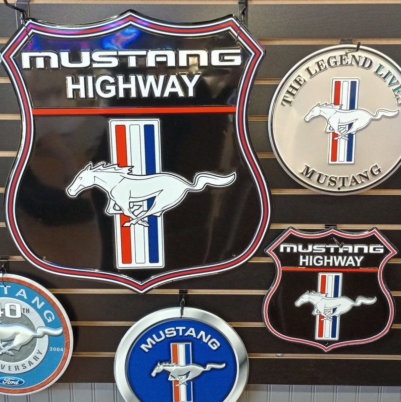 Ford Mustang Signs Mustang Highway Garage Signs for Men - Etsy