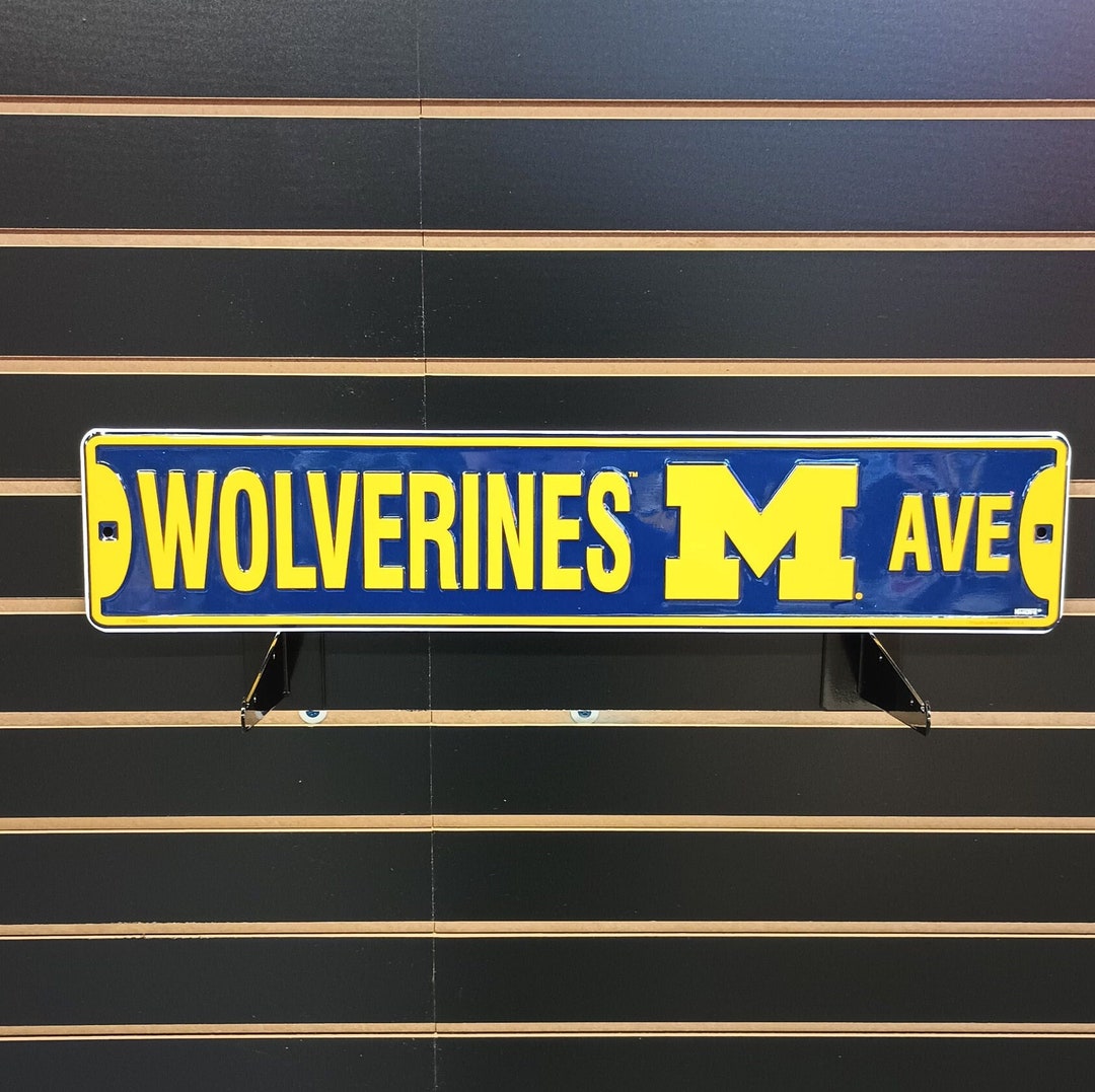 University of Michigan Wolverines Signs U of M Street Sign Gifts for ...