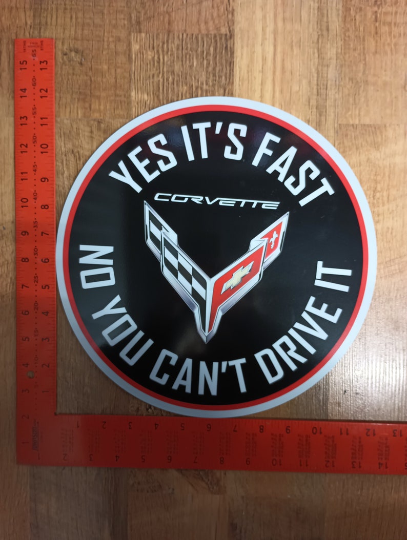 Chevy Corvette Sign Chevrolet Outdoor Garage Signs for Men - Etsy