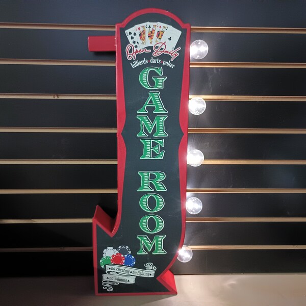 Game Room Sign - Etsy