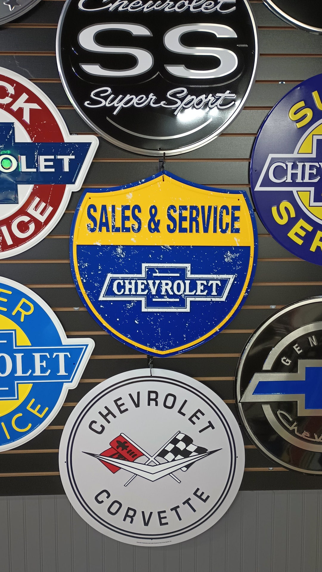 Chevy Sales Service Signs Chevrolet Sign for Garage Signs for Men Car ...