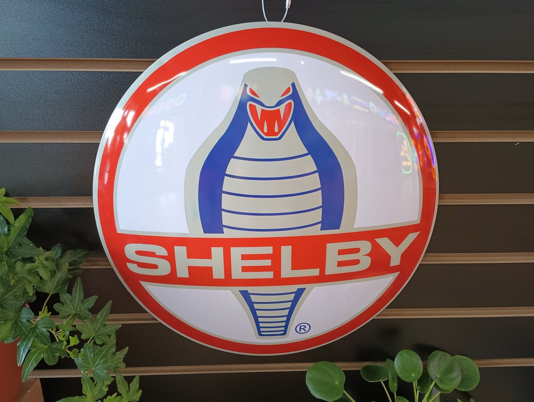 15 Ford Carroll Shelby Cobra Metal Dome Sign Ford Automobilia Ford ...
