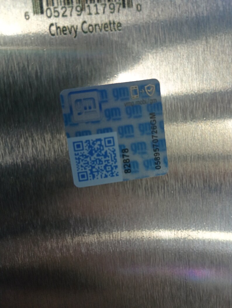 Chevrolet Corvette C1 Logo Metal Sign Chevy Corvette Signs - Etsy