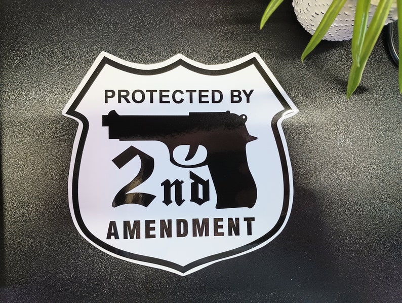 2nd Amendment Decal 2A Vinyl Stickers Second Amendment Toolbox - Etsy