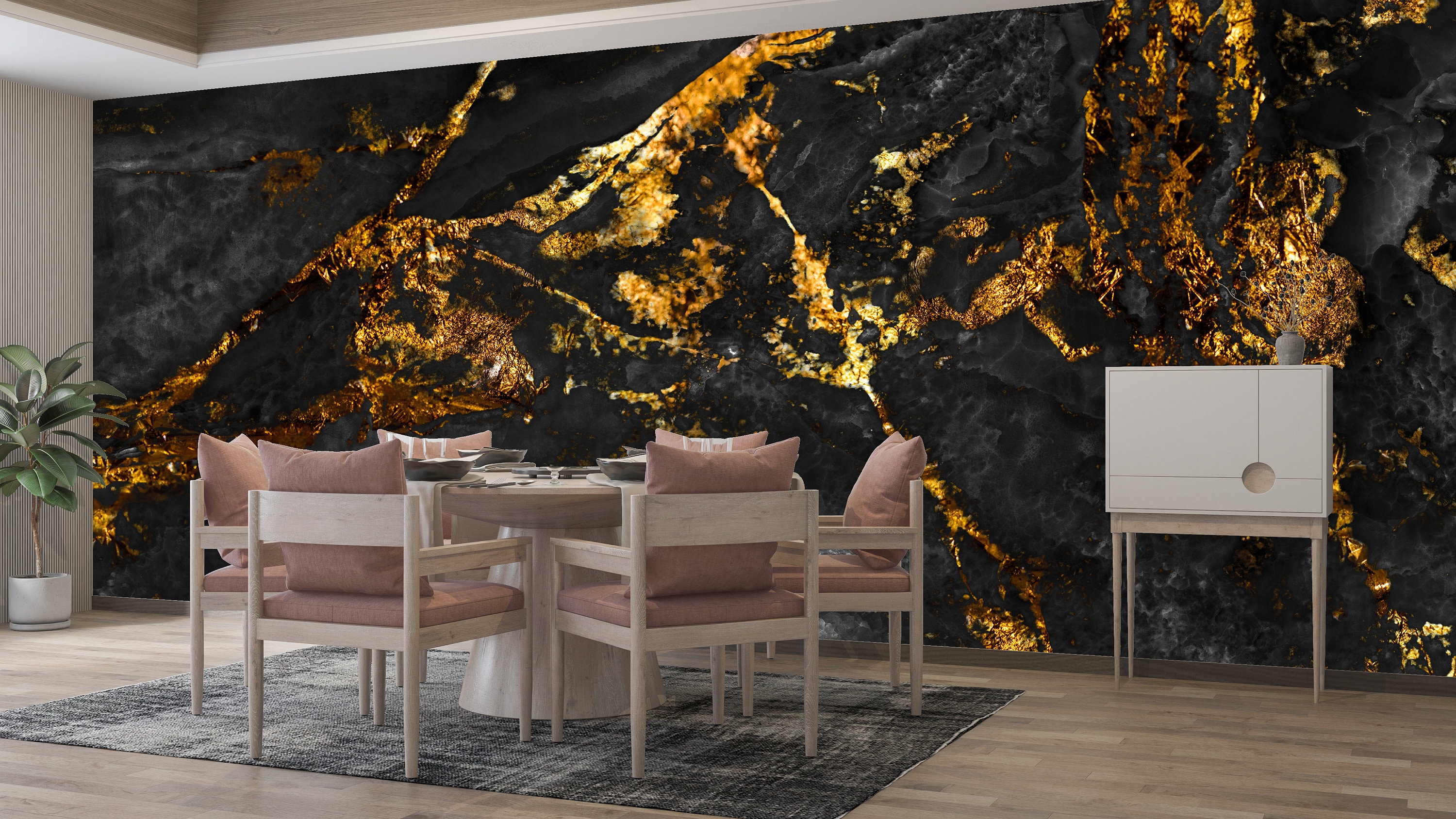 Dark Marble Wallpaper Marble Wallpaper Peel and Stick - Etsy